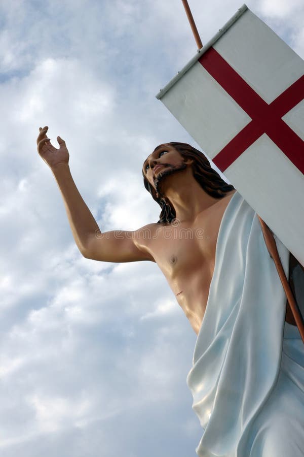 Statue of Christ stock photo. Image of white, robes, jesus - 11571260