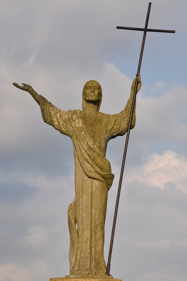 Statue of Christ the Savior Stock Photo - Image of landmark, holy: 32078356