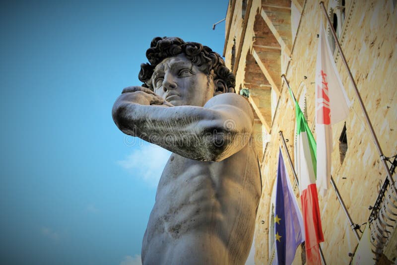 Statue of David in Florence, Italy Stock Photo - Image of florence ...