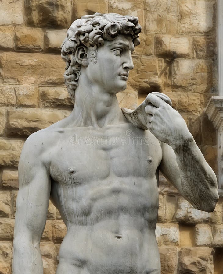 Statue of David, Florence, Italy Stock Image - Image of david, landmark ...