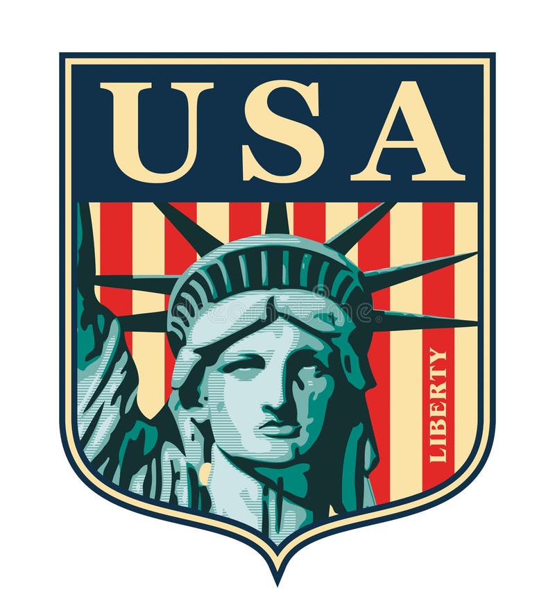 Statue de la liberté illustration de vecteur. Illustration du ...