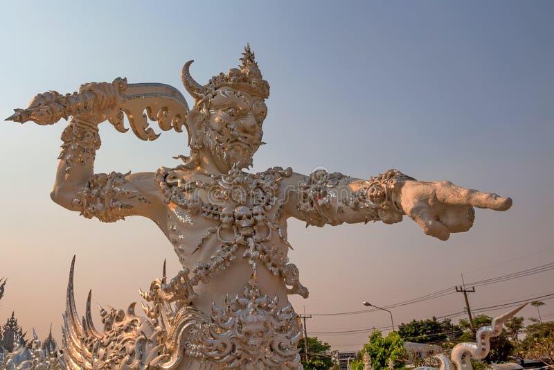 Statue of Demon in Asian Mythology Stock Image - Image of demon ...