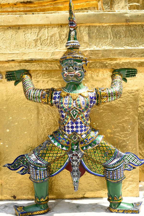 Statue stock image. Image of titan, temple, arun, support - 63940981