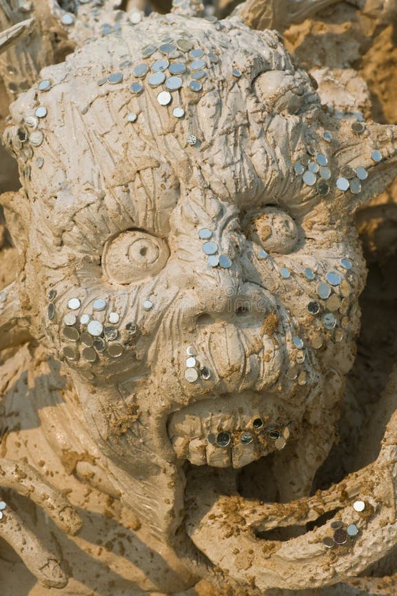 Statue of devils stock photo. Image of face, demon, decay - 19175564