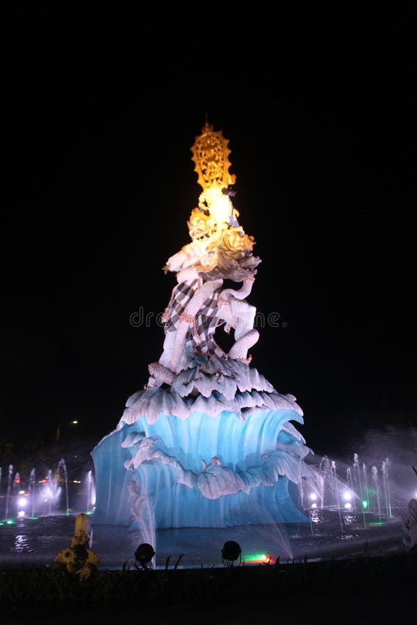 Statue of Dewa Ruci in Bali, Indonesia Editorial Photo - Image of dewa ...