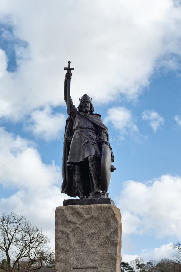 Le Roi Alfred the Great Statue Photo stock - Image du alfred ...