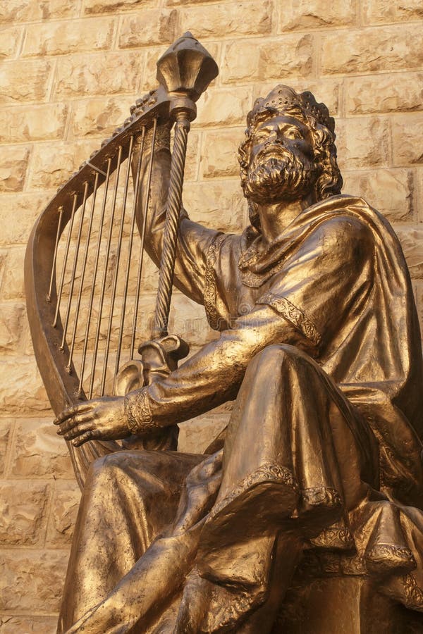 Statue du Roi David image stock. Image du sculpture, bronze - 49749011