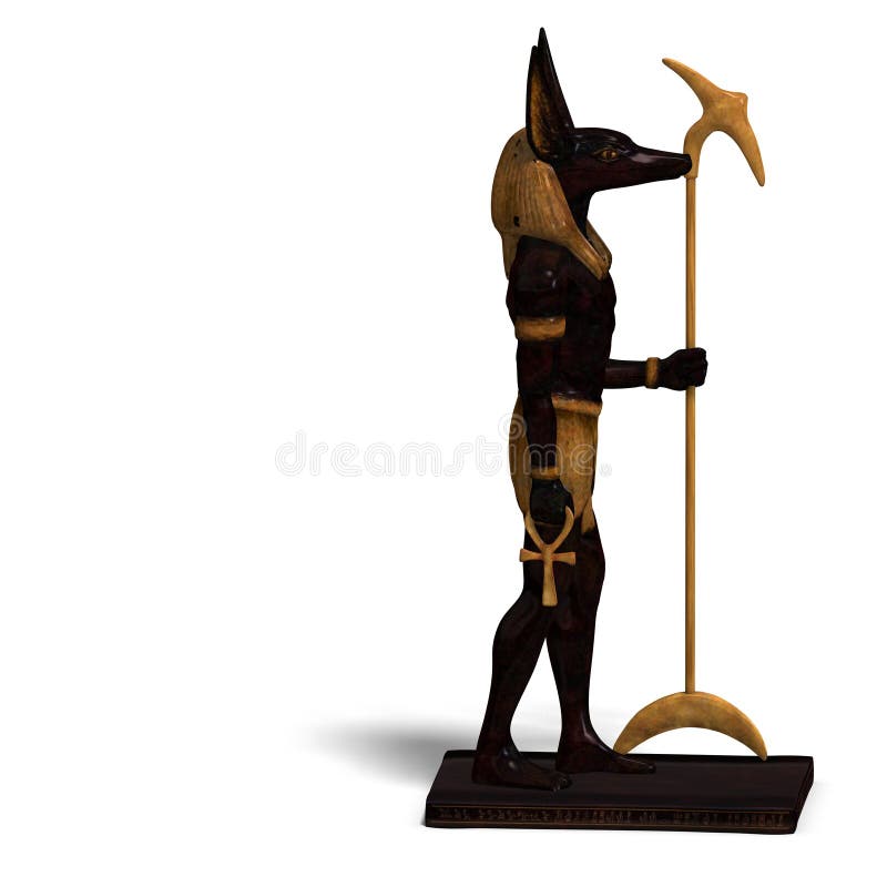 Statue Of Egyptian God Anubis - Free Photo from StockFreeImages