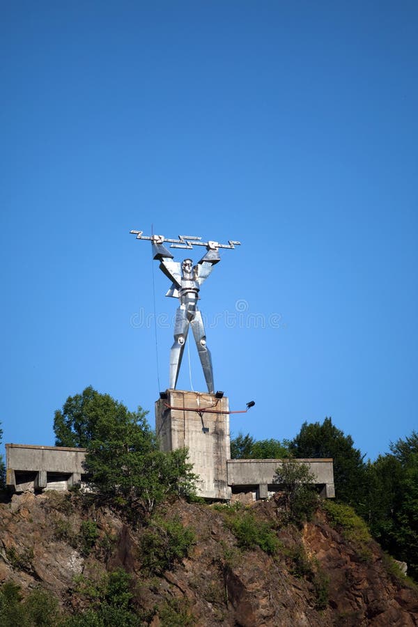 Statue of Electricity stock image. Image of construction - 21112291