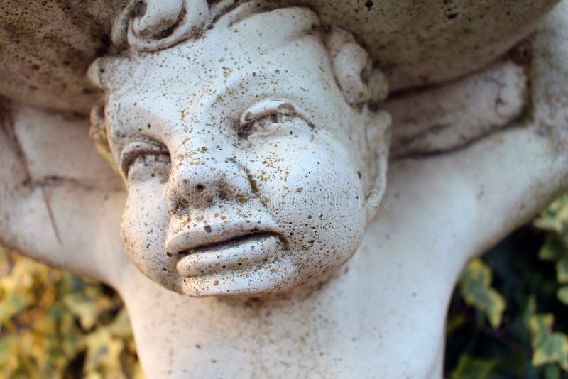 Statue face detail stock image. Image of white, face - 48433983