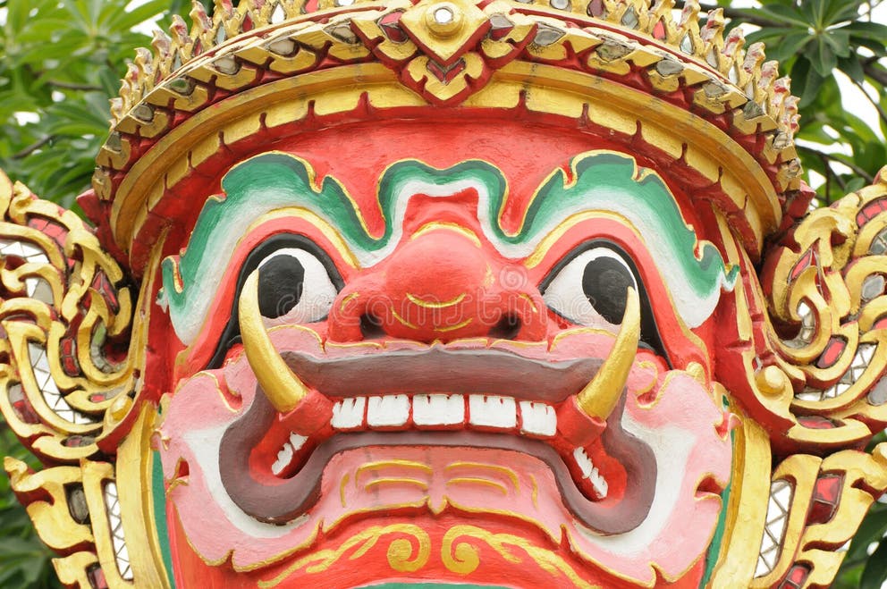 Statue the face giant stock image. Image of buddhism - 25347891