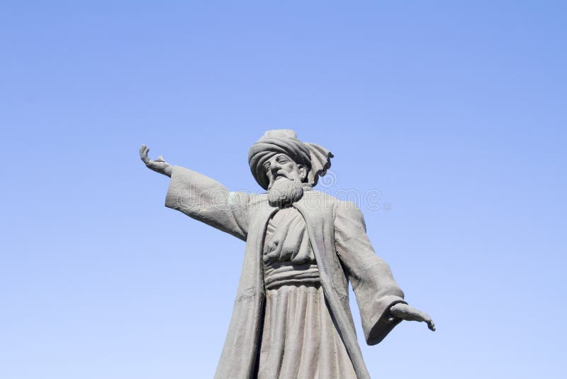 Statue of Famous Mevlana Rumi Stock Image - Image of museum, high: 47924987
