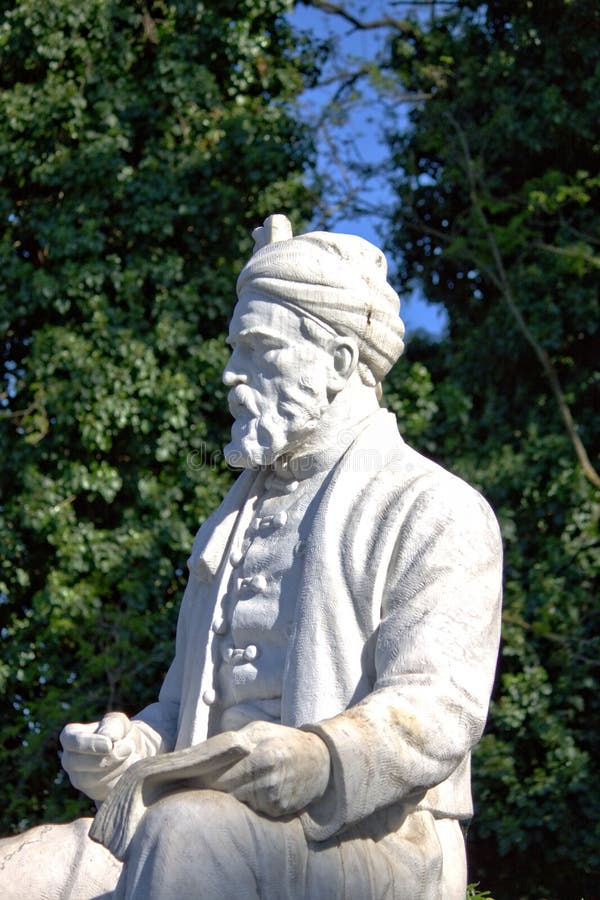 Statue of Ferdowsi in Villa Borghese Stock Image - Image of history ...