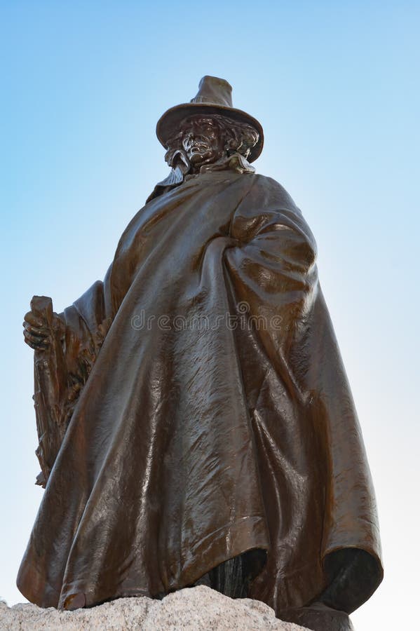 Statue of Founding Father of Salem City Editorial Stock Image - Image ...