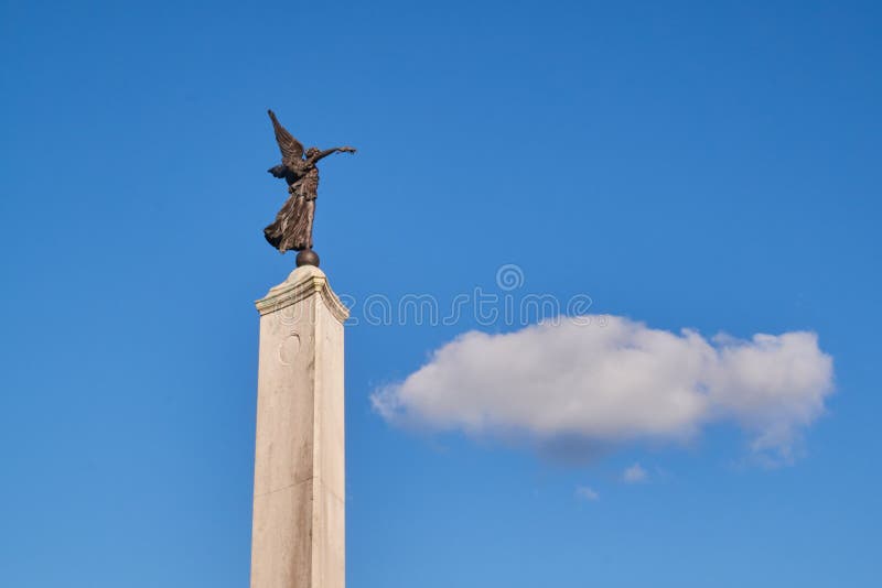 Angel Pointing Its Finger To Heaven Stock Image - Image of finger ...