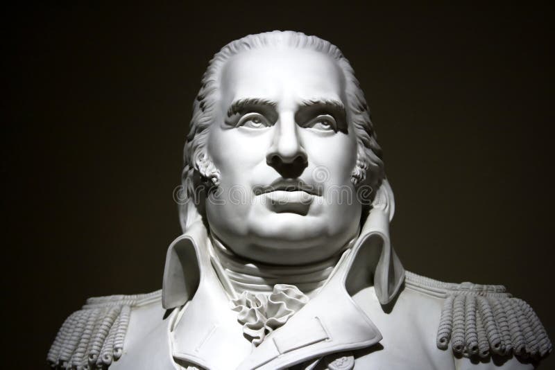 Statue of a French Militrary Man Stock Image - Image of body, statue ...