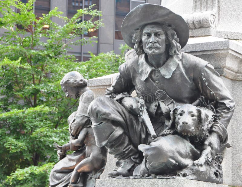 Statue of frontier man stock image. Image of statue, west - 61723587