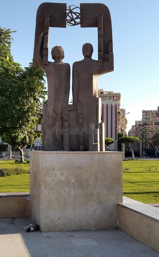 Statue and garden stock photo. Image of garden, ruins - 258651608