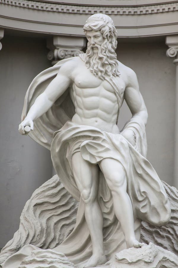 Statue in a garden stock image. Image of decoration, isolated - 79553289