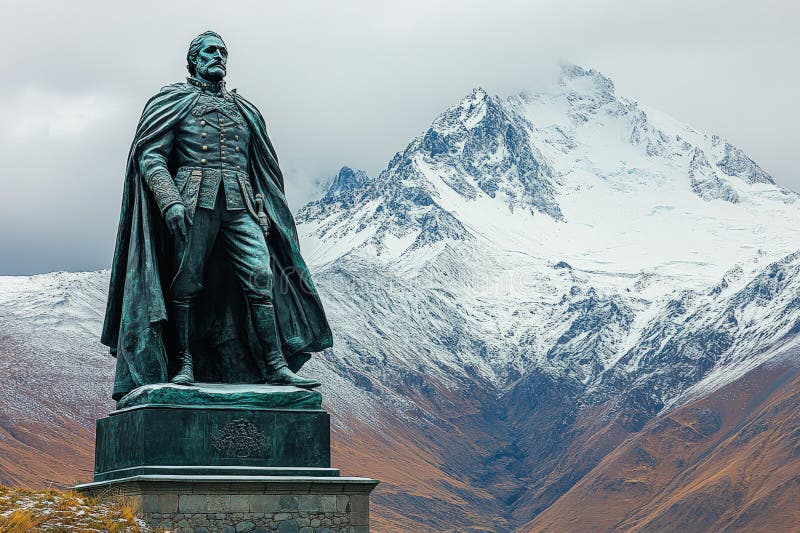 A Statue of General San Martin in Peru, Historic and Dignified ...