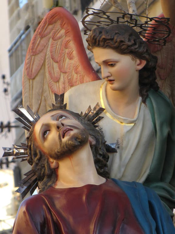 Statue of good Friday editorial photo. Image of christianity - 286073141