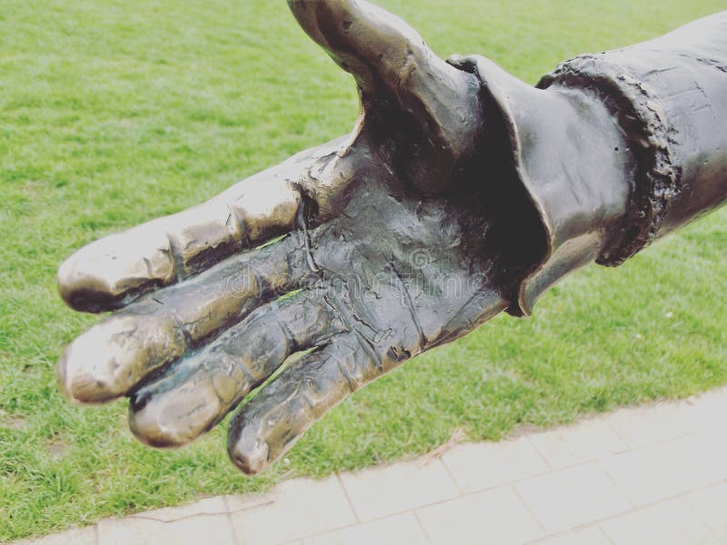 Statue stock photo. Image of rusted, william, hand, shakespeare - 90551820