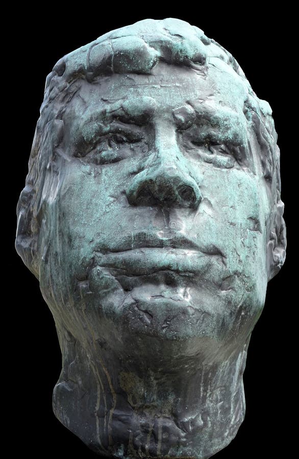 Statue stock image. Image of object, kennedy, face, head - 32239779