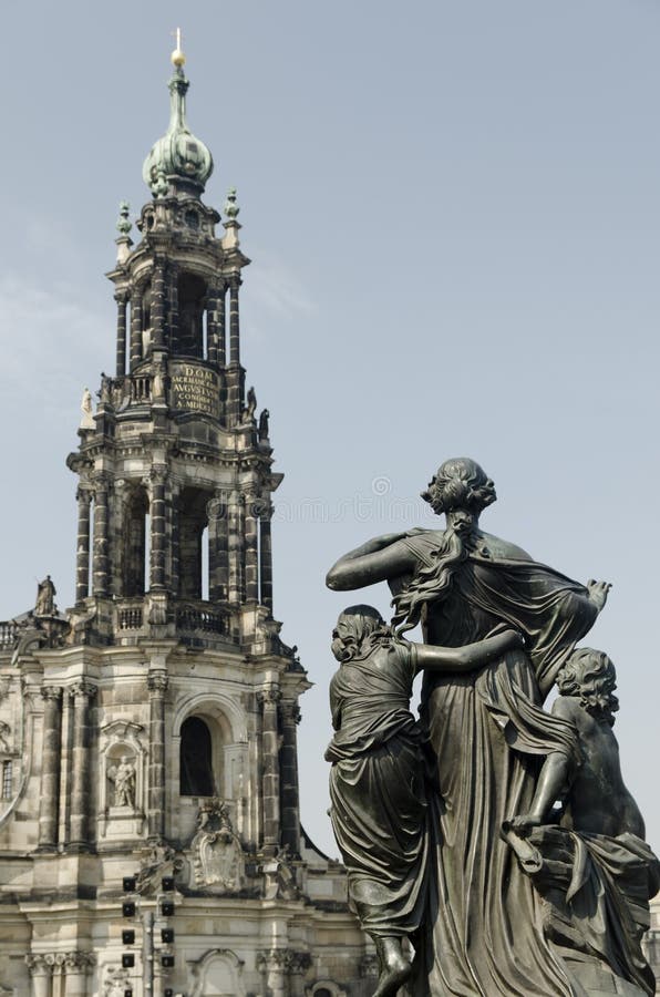 Dresden monument stock photo. Image of memorial, statue - 6960860
