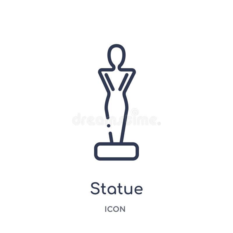 Line Drawing Female Statue Stock Illustrations – 318 Line Drawing ...