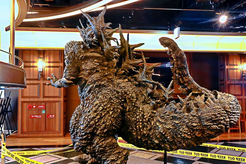 Statue of the Japanese Version of Godzilla (minus 1.0 Version ...