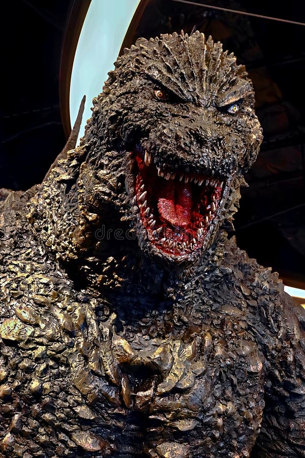 Statue of the Japanese Version of Godzilla (minus 1.0 Version ...