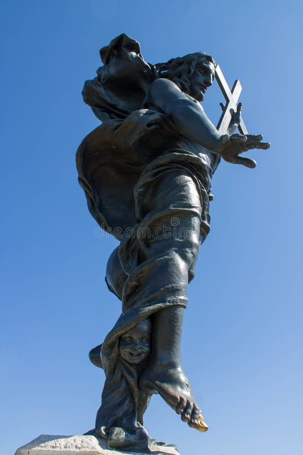 Archer statue stock photo. Image of male, outside, green - 2362782