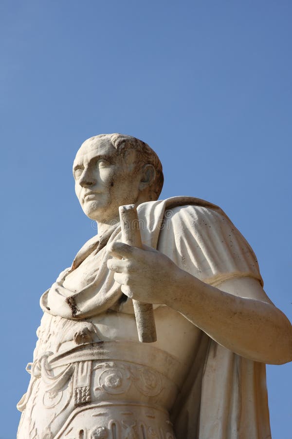 Statue of Julius Caesar stock photo. Image of rome, decoration - 6734846