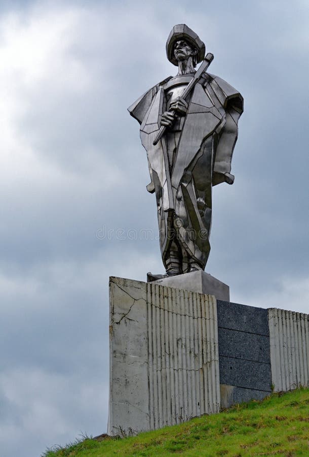 Statue of Juraj Janosik - Terchova, Slovakia Stock Image - Image of ...