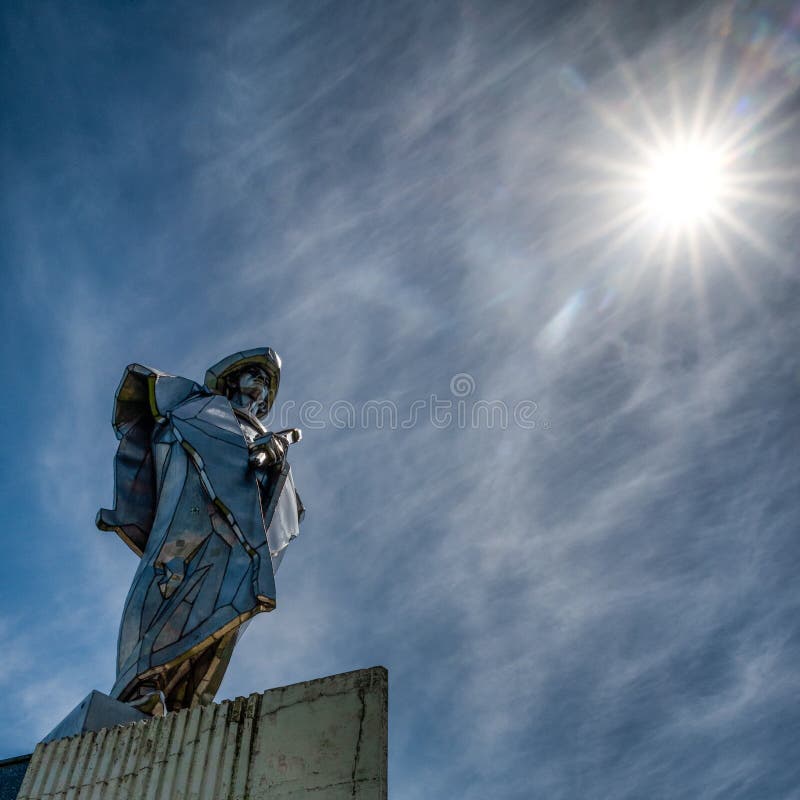 The Statue of Juraj Janosik in Terchova, Slovakia Editorial Stock Image ...