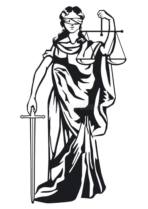 Justice Symbol Statue Stock Illustrations – 2,993 Justice Symbol Statue ...