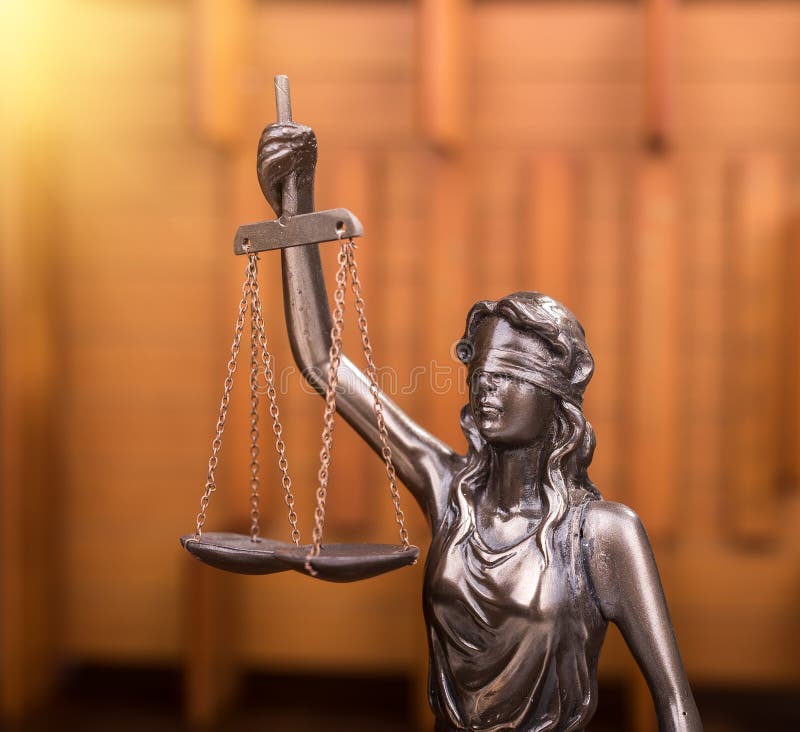 Statue of justice stock image. Image of measure, crime - 72915381