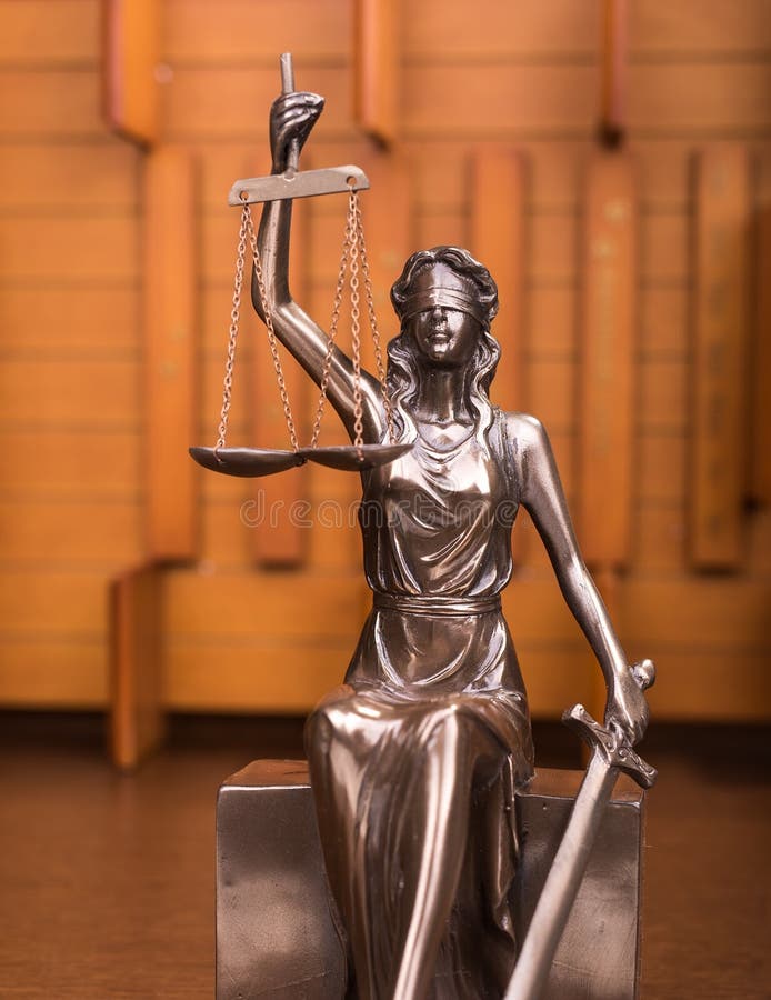 Statue of justice stock image. Image of courtroom, measure - 72915419