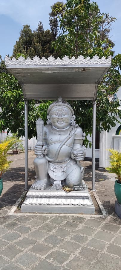 A Statue of Keraton Royalty on Java Island. Stock Photo - Image of ...