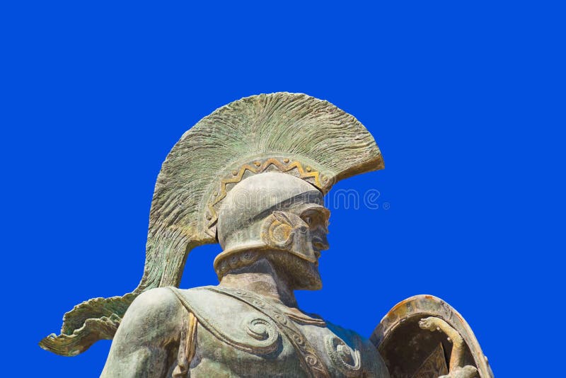 Leonidas Statue Face