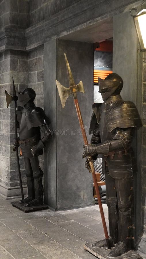 Statue of the Knight Ancient Monument Editorial Photo - Image of ...