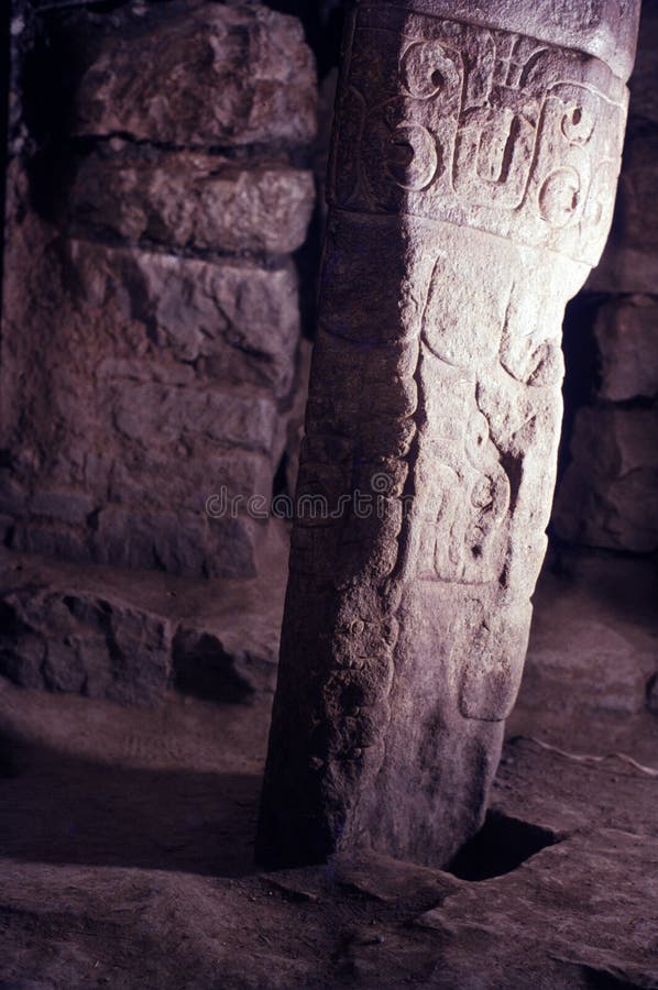 Statue Known As Lazon De Chavin in the Ancient Temple of Chavin De ...