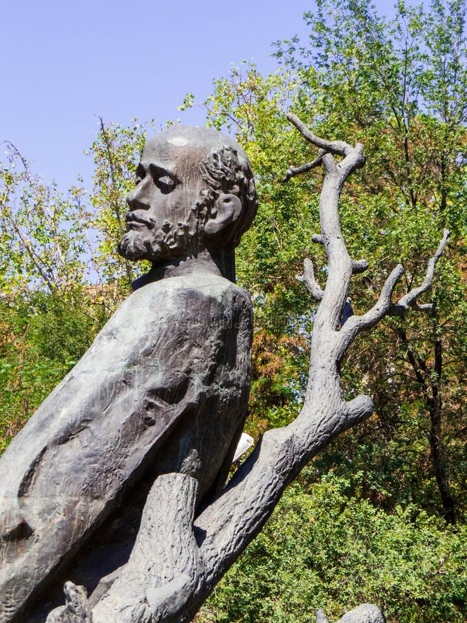 Statue of Komitas Vardapet, Yerevan Editorial Stock Image - Image of ...