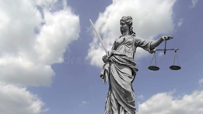 Lady Justice Statue stock footage. Video of jury, balance - 138781464