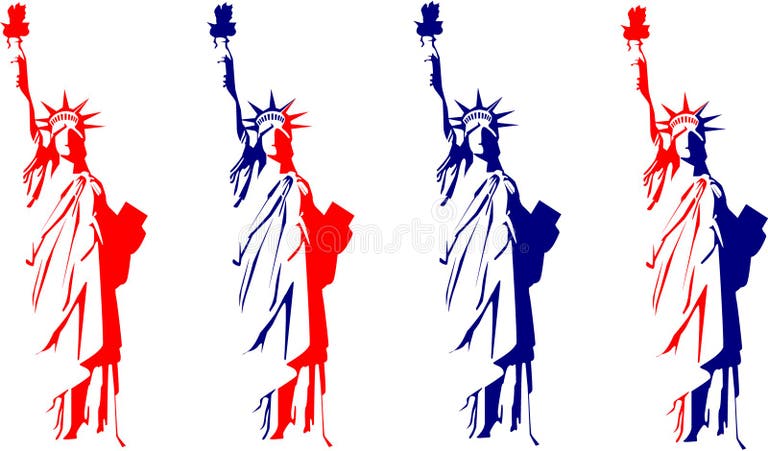 Statue Unity Liberty Stock Illustrations – 287 Statue Unity Liberty ...