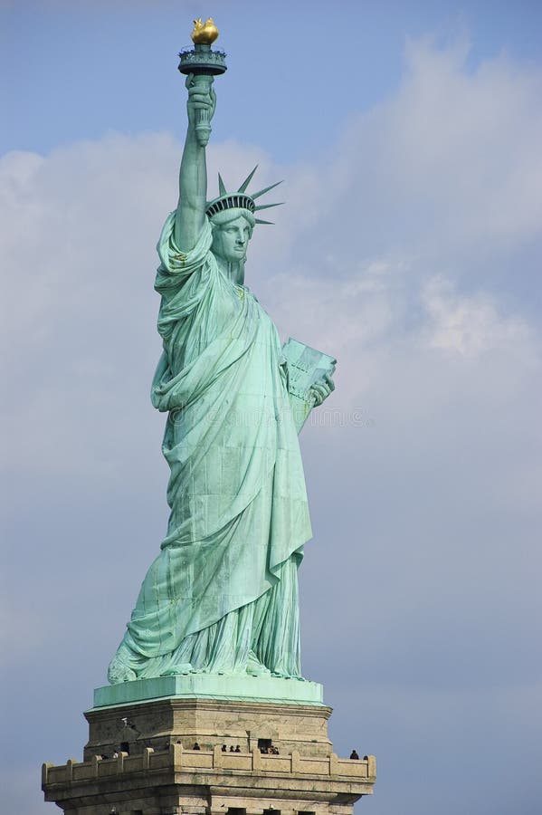Statue of Liberty s Robe stock image. Image of memorial - 6859373