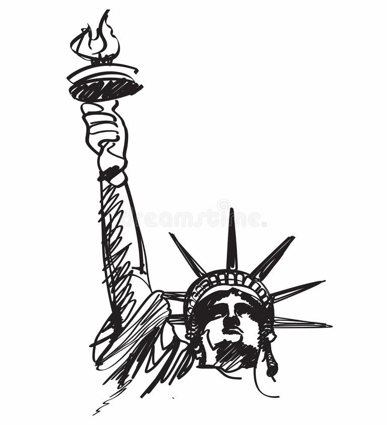 Lady Liberty Stock Illustrations – 2,665 Lady Liberty Stock ...