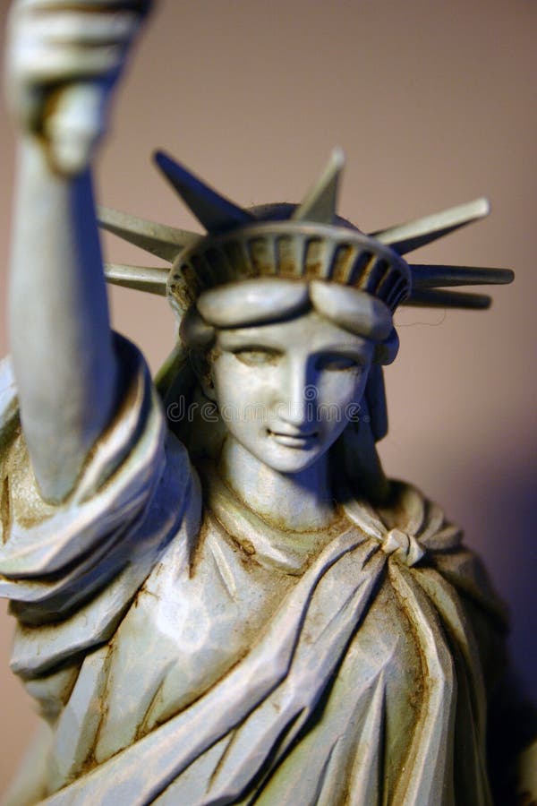 Statue of liberty figure stock photo. Image of united - 14534842