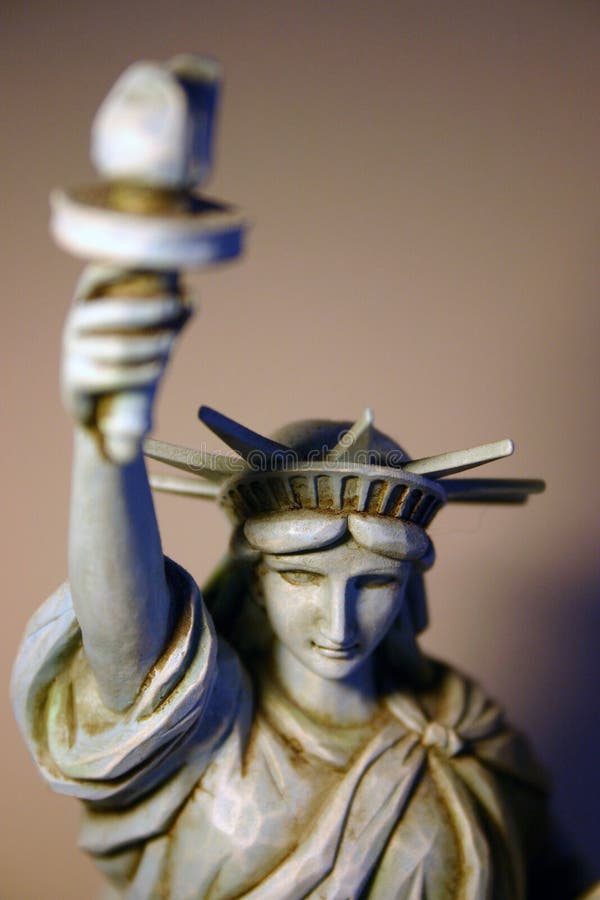 Statue of liberty figure stock image. Image of liberty - 14534919