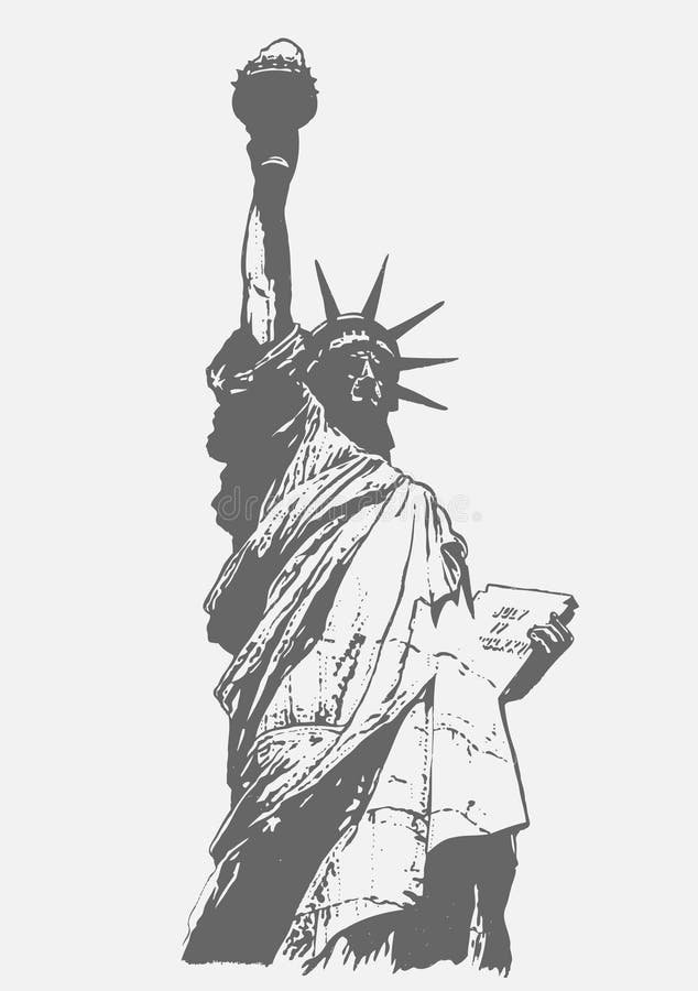 Statue of Liberty, Graffiti Style Stock Vector - Illustration of ...